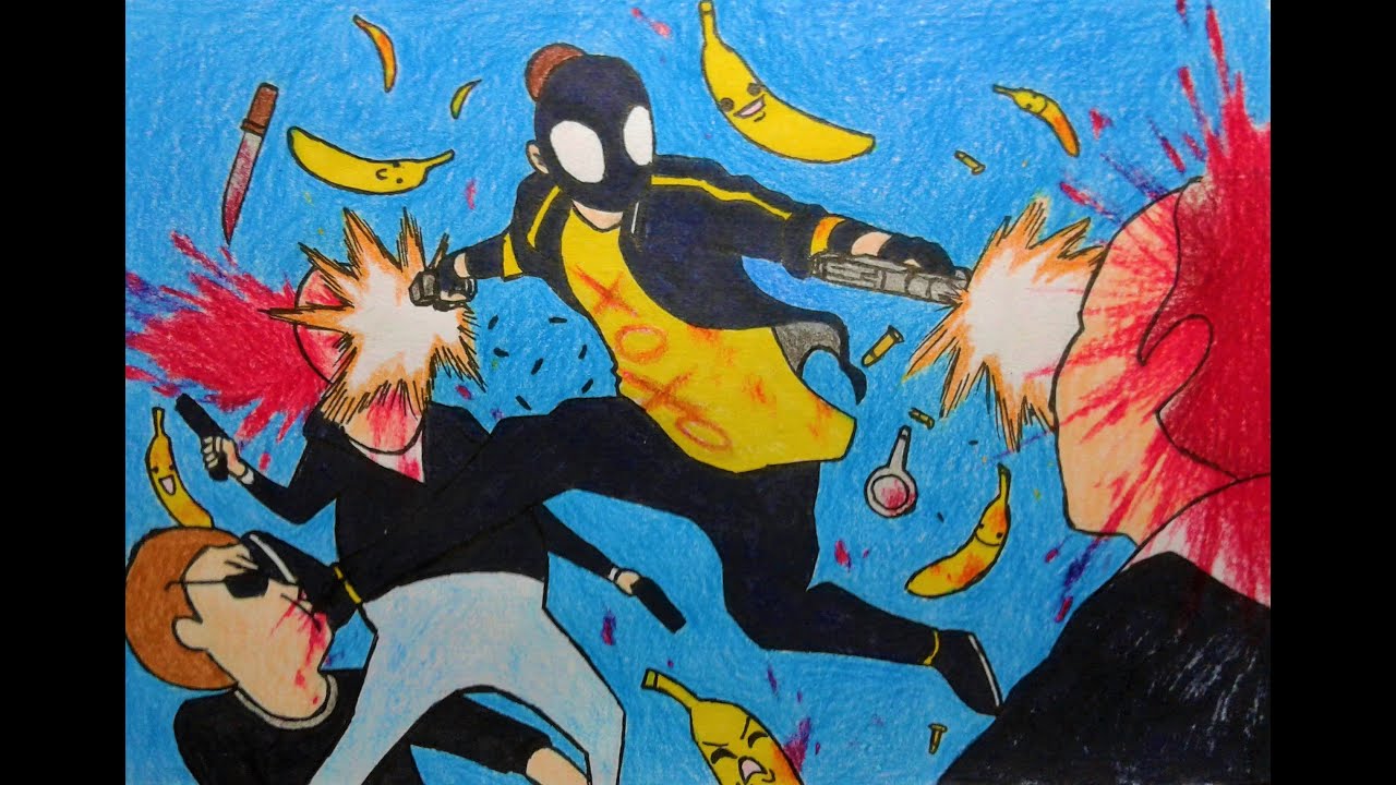 My friend Pedro fanart 🍌💥🔪🩸 - YouTube