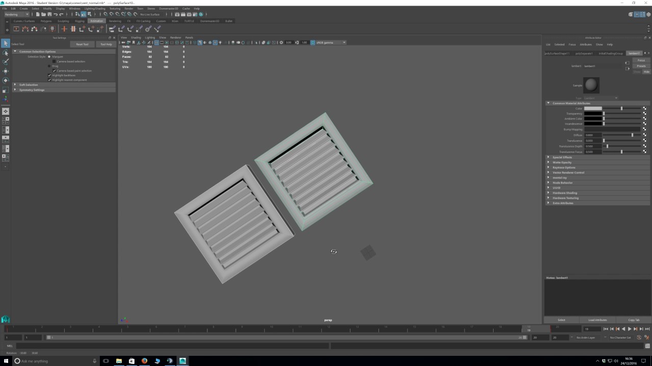 Animated normal map vent - YouTube