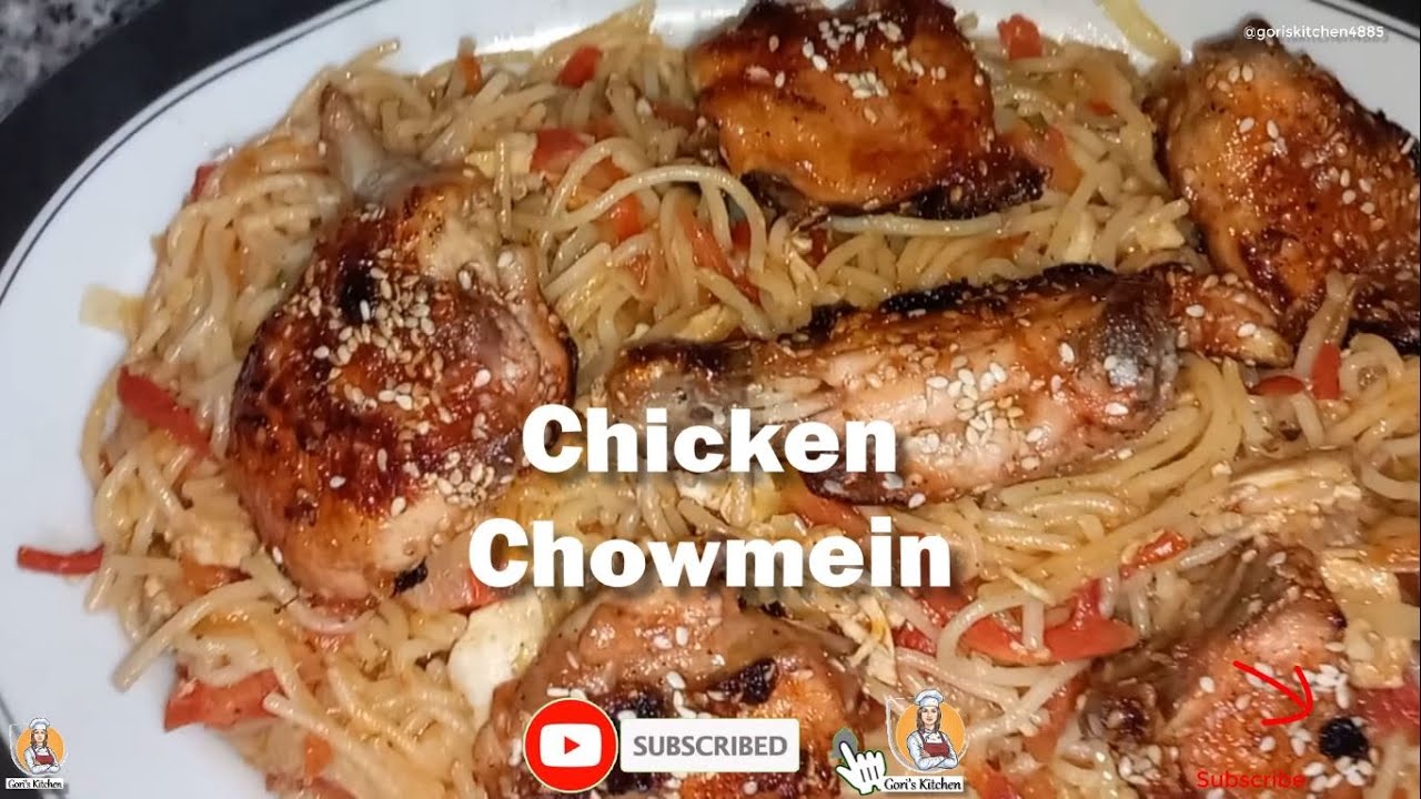 How to make Easy and Simple Chicken Chowmein Recipe from Gori's Kitchen ...