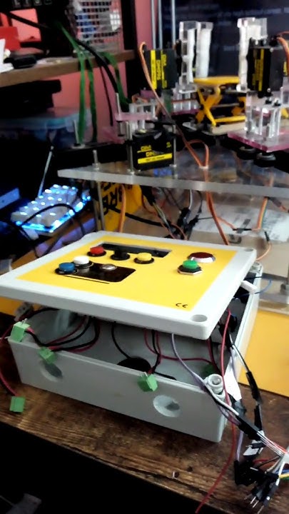 Rubik's Cube Robot - CONTROL PANEL #esp32 #esp32project #rubikscube - YouTube