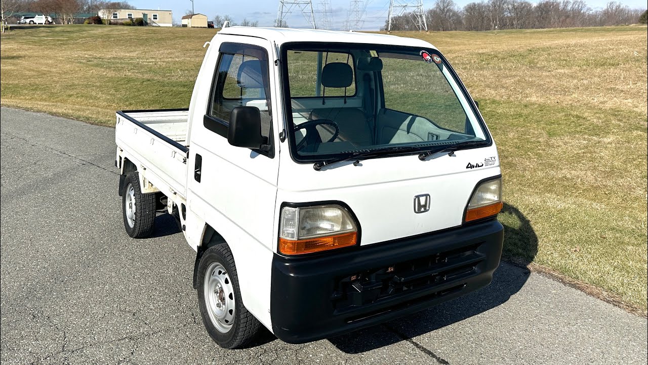 1995 HONDA ACTY SDX V-HA4 - KEI - JDM - Engine - YouTube