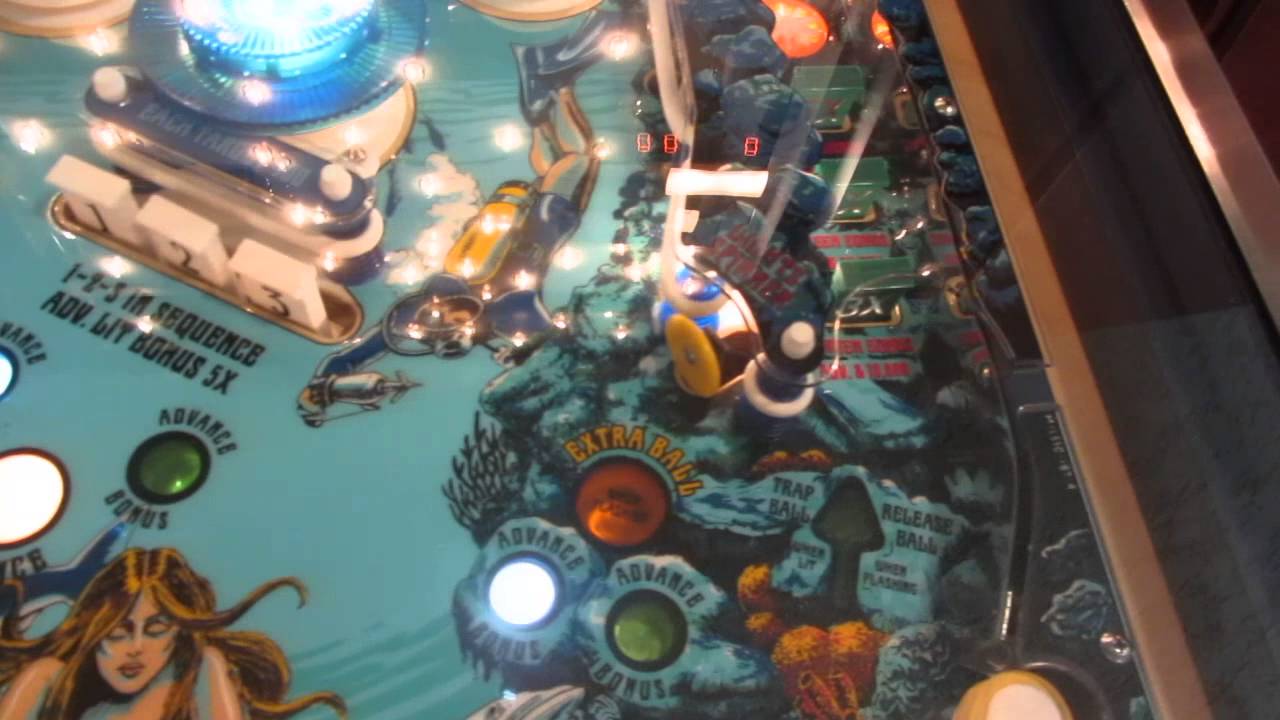 Bally Fathom Pinball Machine: General Illumination - YouTube