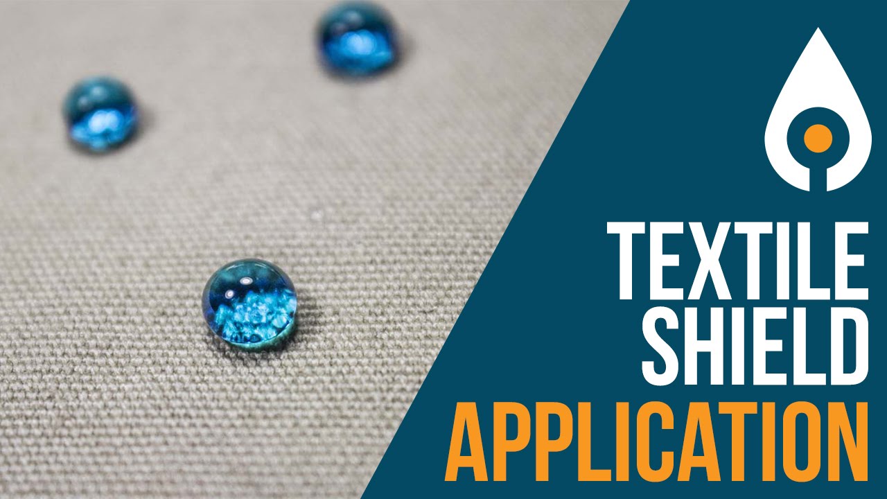 DryWired Textile Shield Nanocoating Application - YouTube