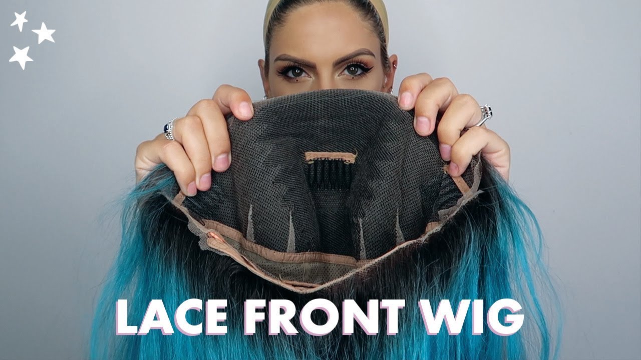 HOW I APPLY MY LACE FRONT WIG | BEGINNER - YouTube