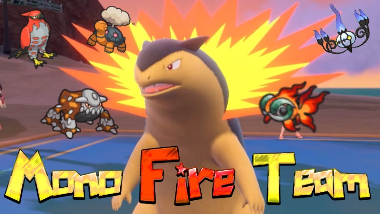 Mono FIRE Team! Pokemon Teal Mask VGC Rental! Scarlet & Violet ...