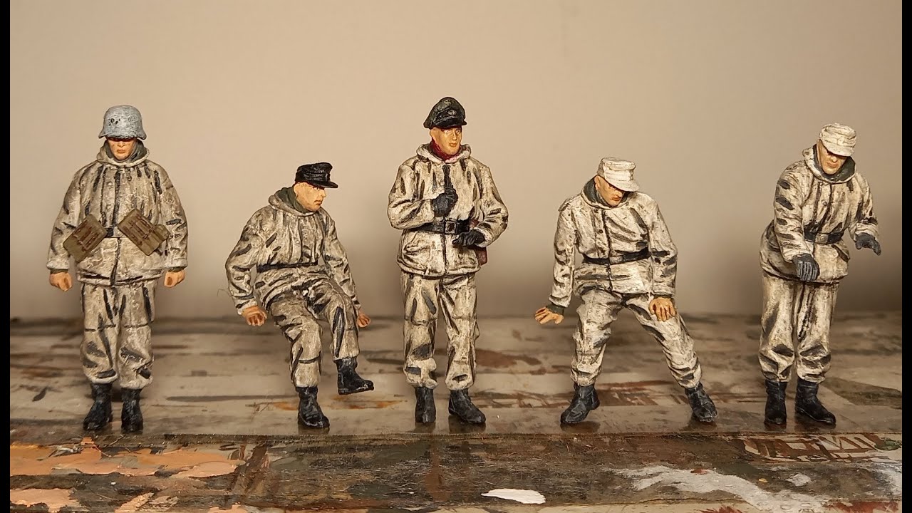German tank crew paint - YouTube