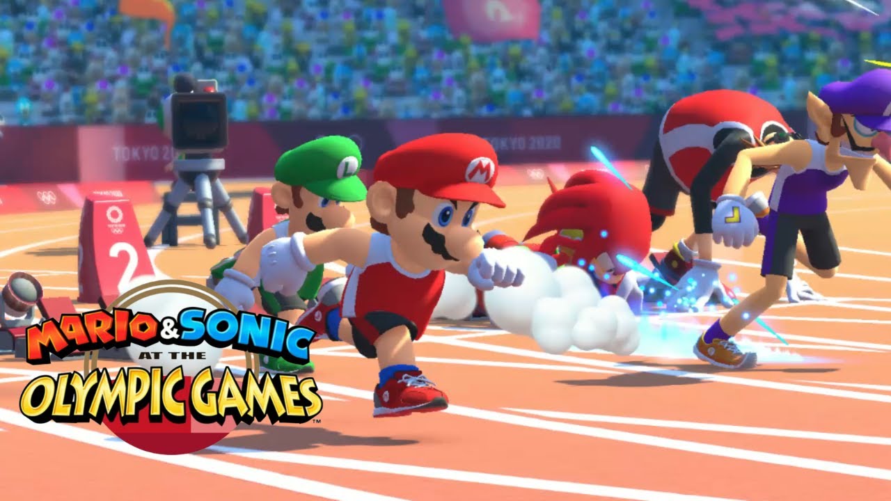 All Character 100m Mario & Sonic At The Olympic Games Tokyo 2020 ...