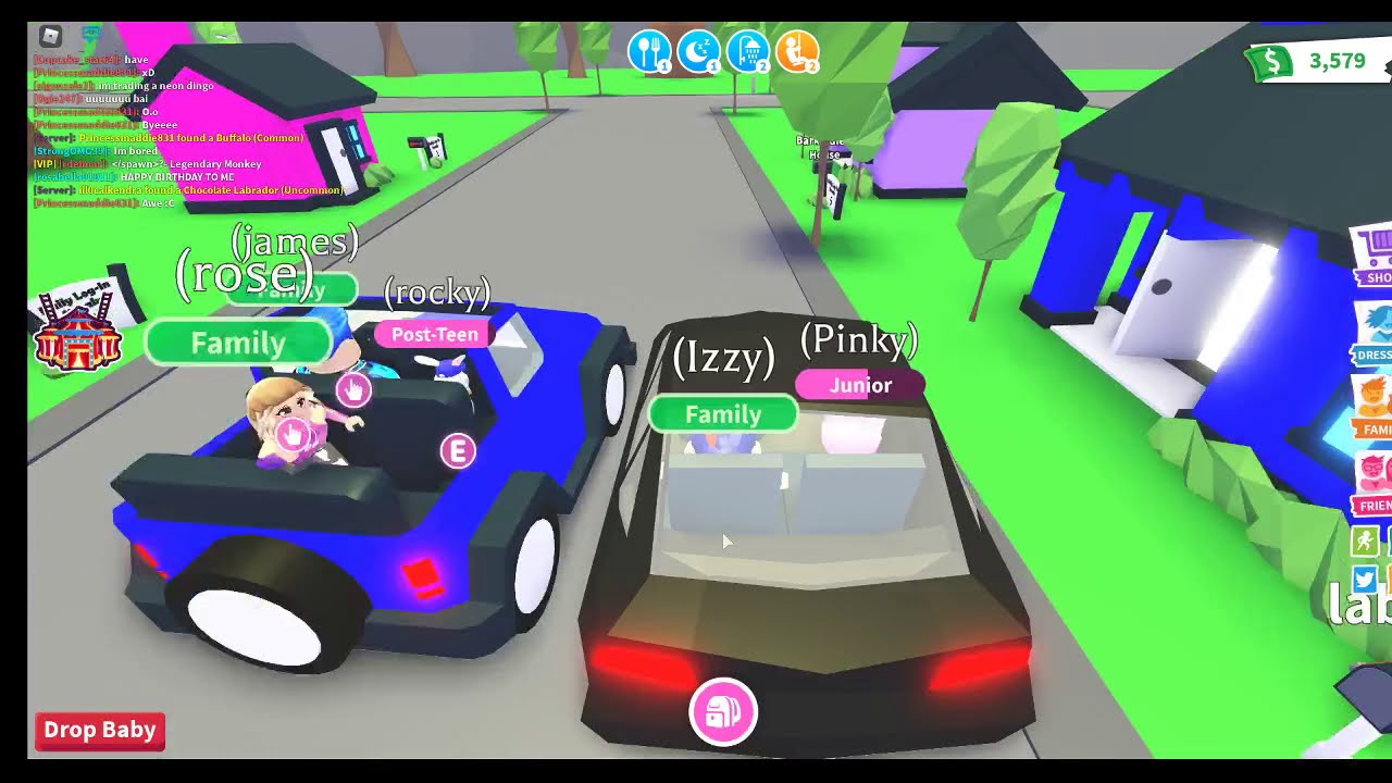 Getting Pizza In Adopt Me! Roblox - YouTube