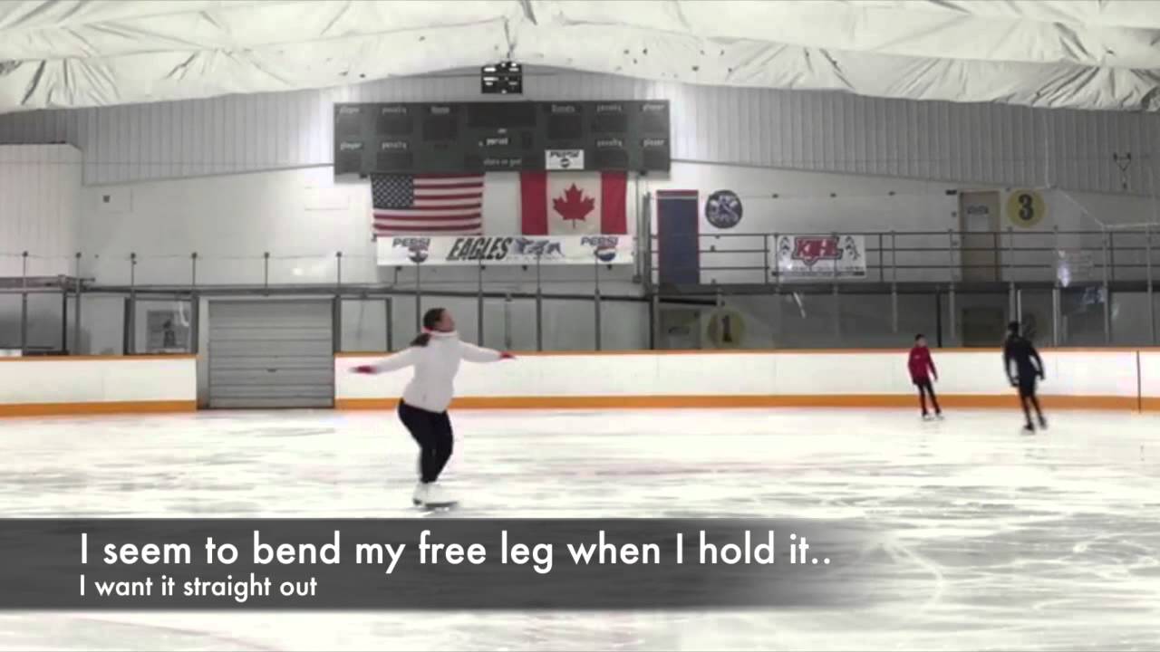 Adult Figure Skating Practice and Off Ice Lesson - YouTube