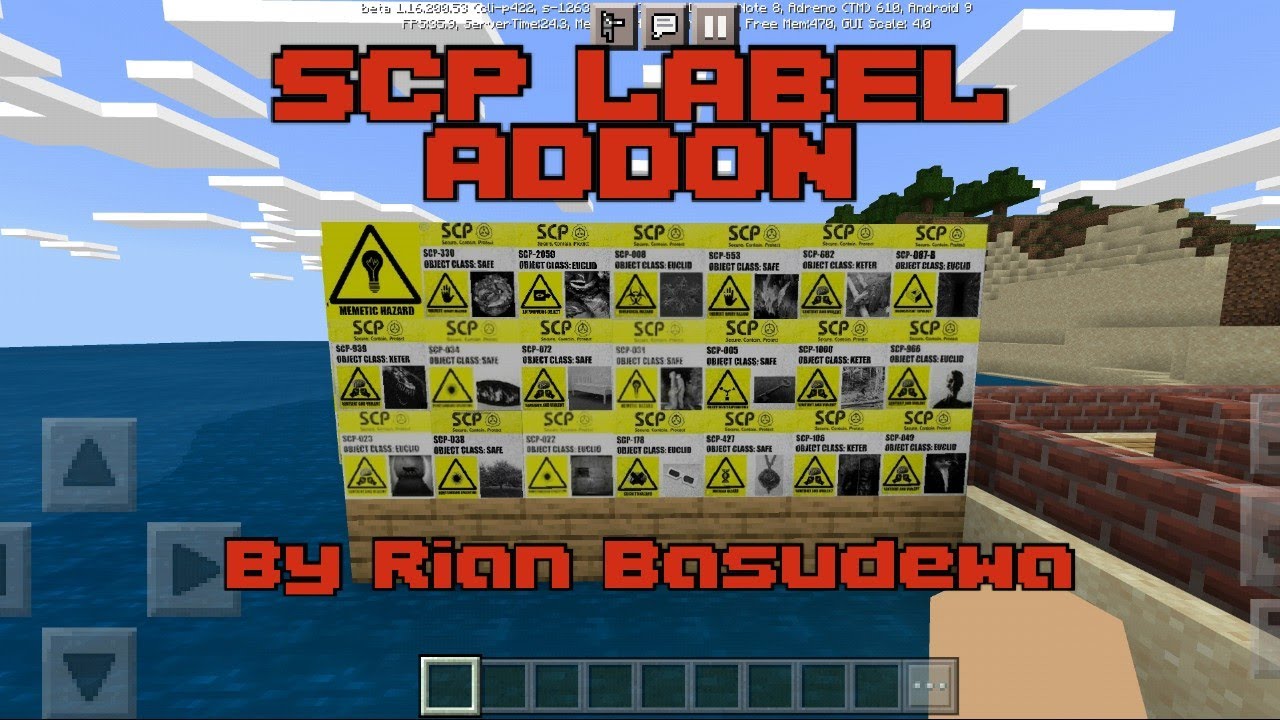 Showcase SCP LABEL ADDON by Rian Basudewa - YouTube