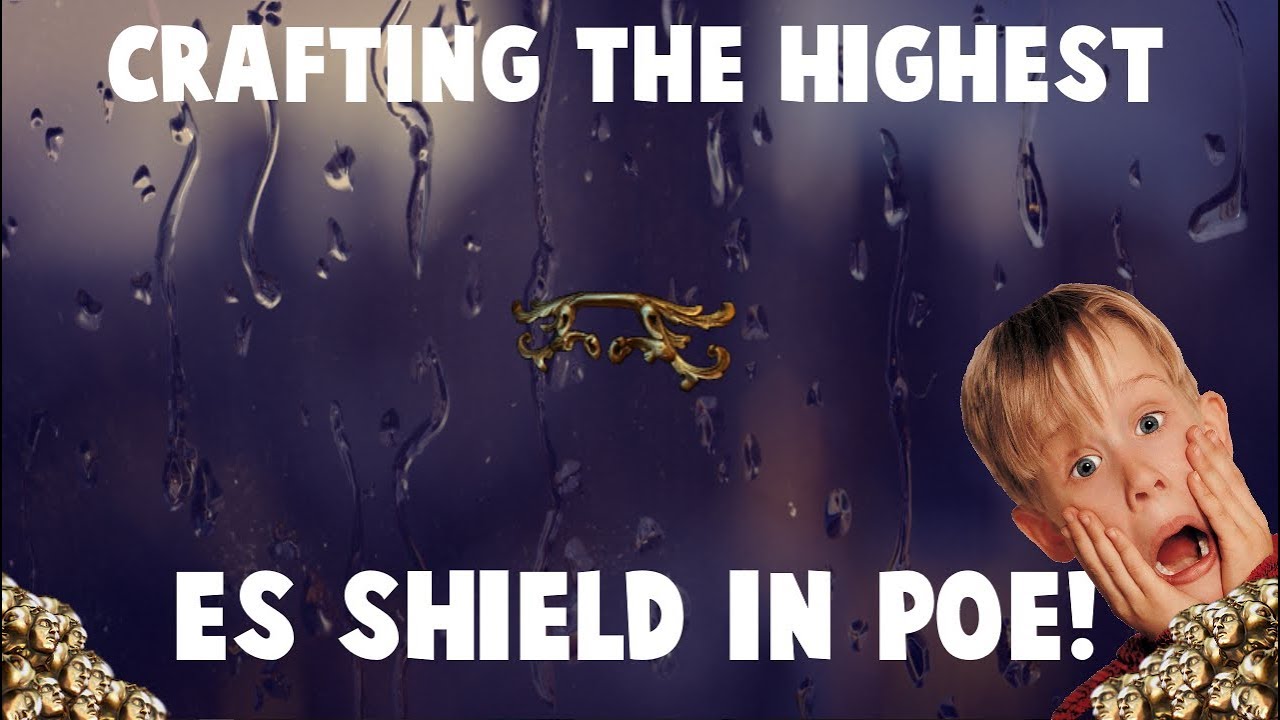 How I Crafted the HIGHEST ES Shield in Path of Exile! 🔥 (As of March ...