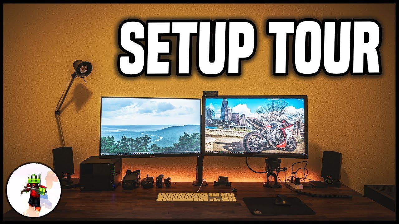 GIVEAWAY + SETUP TOUR! | 100 SUB SPECIAL! - YouTube