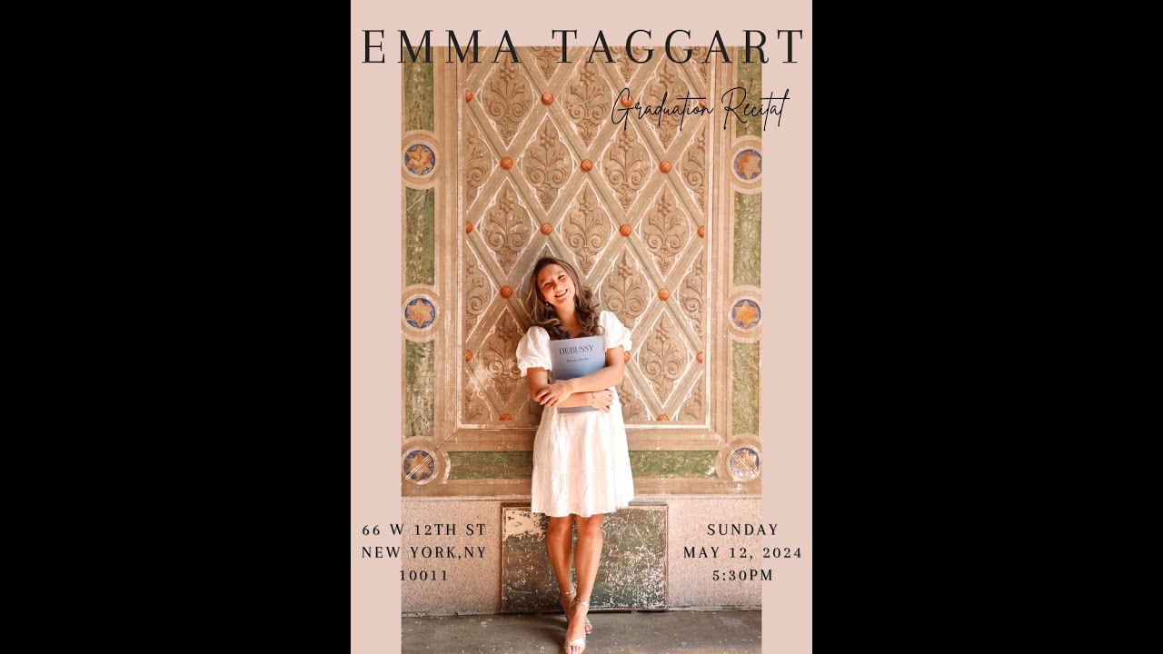 Emma Taggart Graduation Recital - YouTube