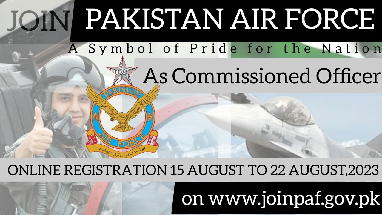 Join Pakistan Air Force