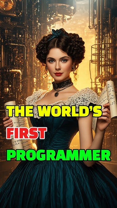 Ada Lovelace – The First Programmer #history #facts #ada #coin - YouTube