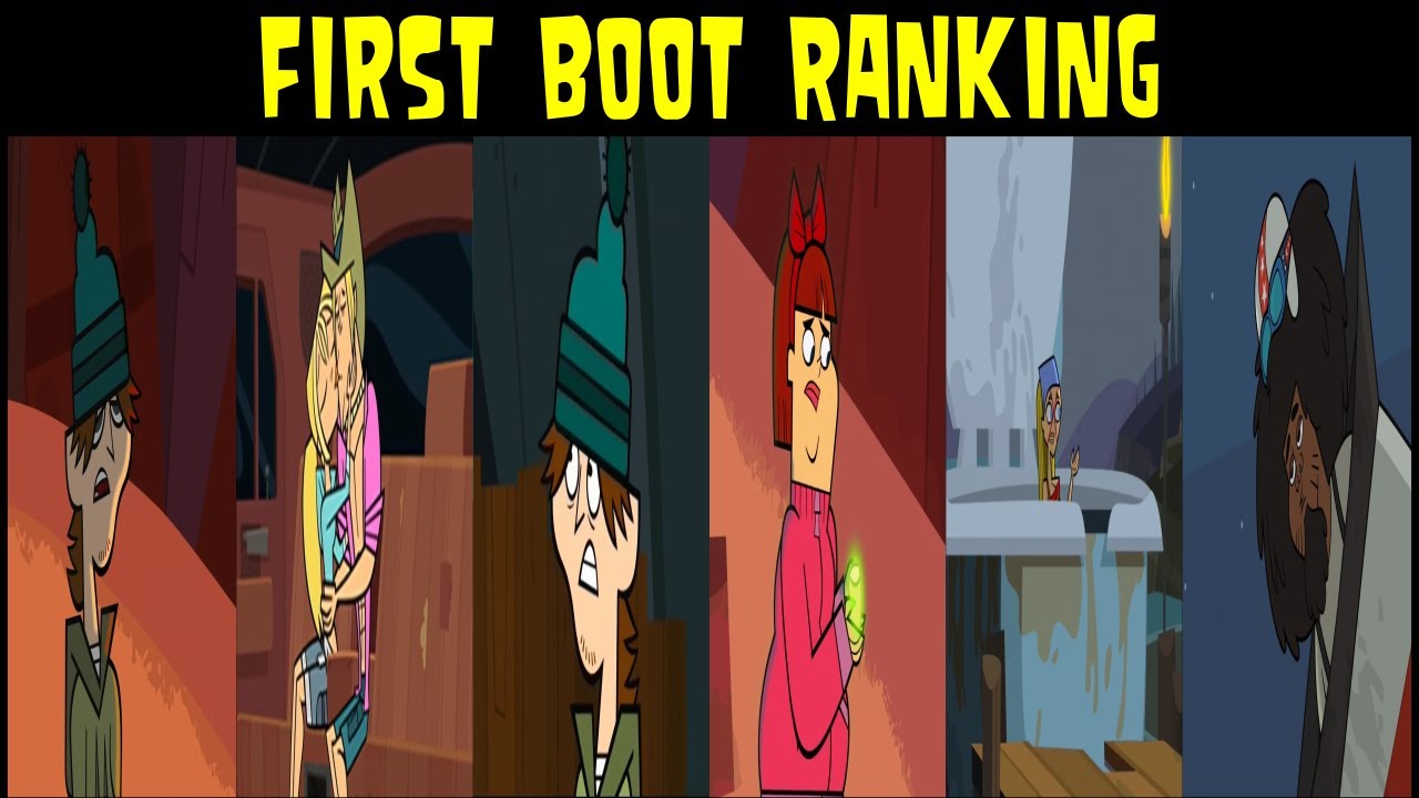 Total Drama First Boot Ranking - YouTube