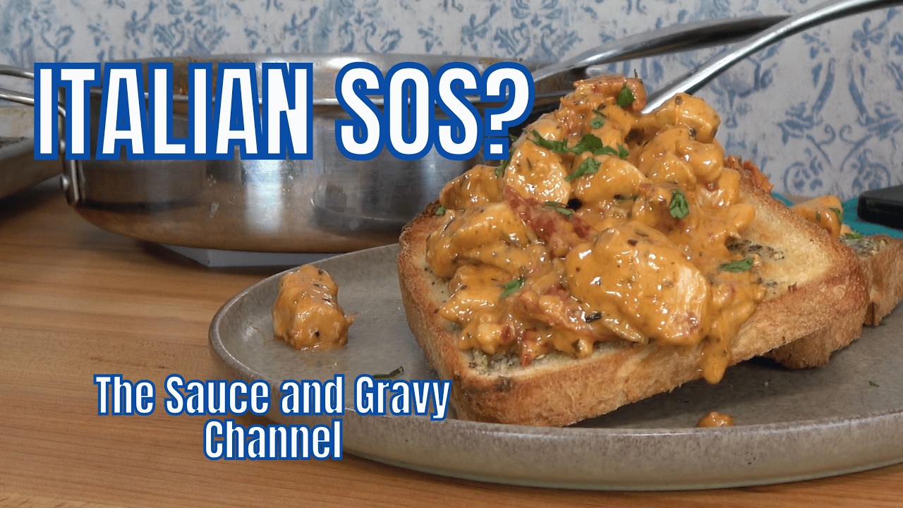 Marry Me Chicken Italian SOS Style | Creamy Chicken on Garlic Bread ...