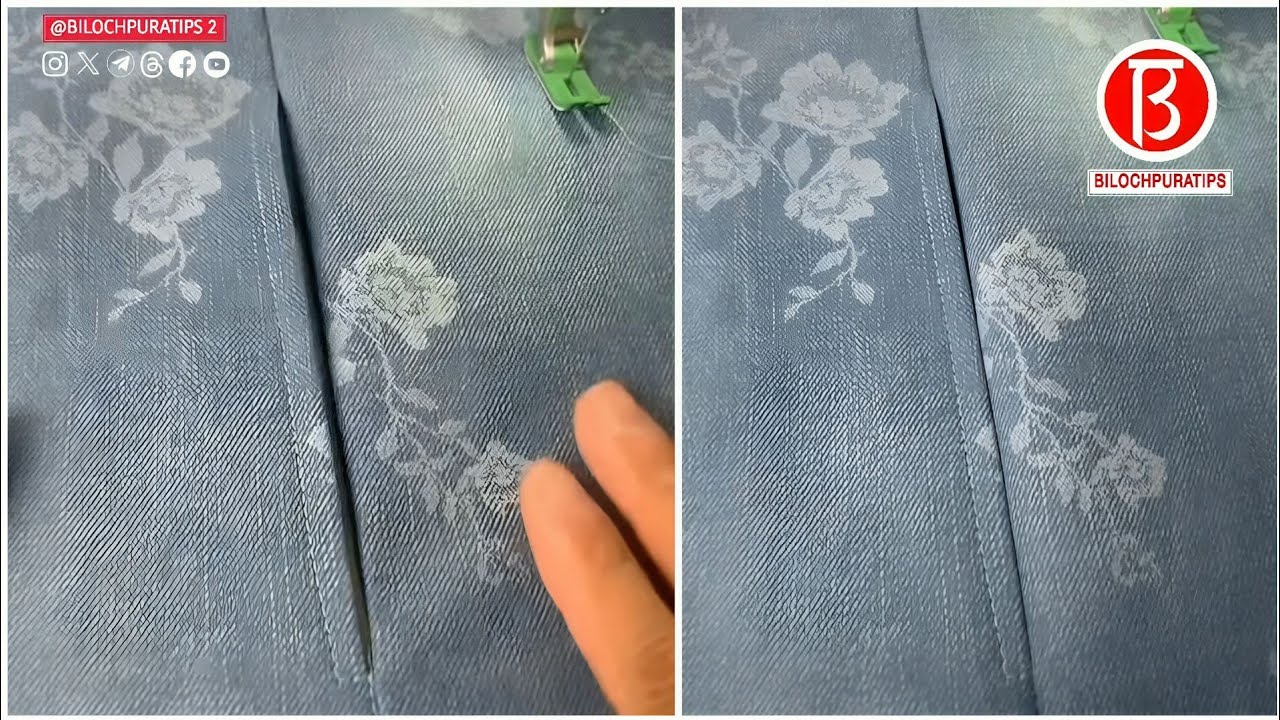 How to make side seam pockets Full Video Tutorial - YouTube