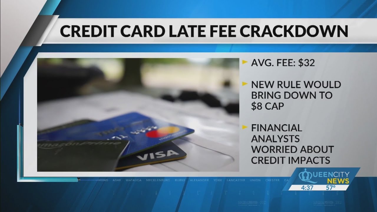 Crackdown on credit card late fees - YouTube