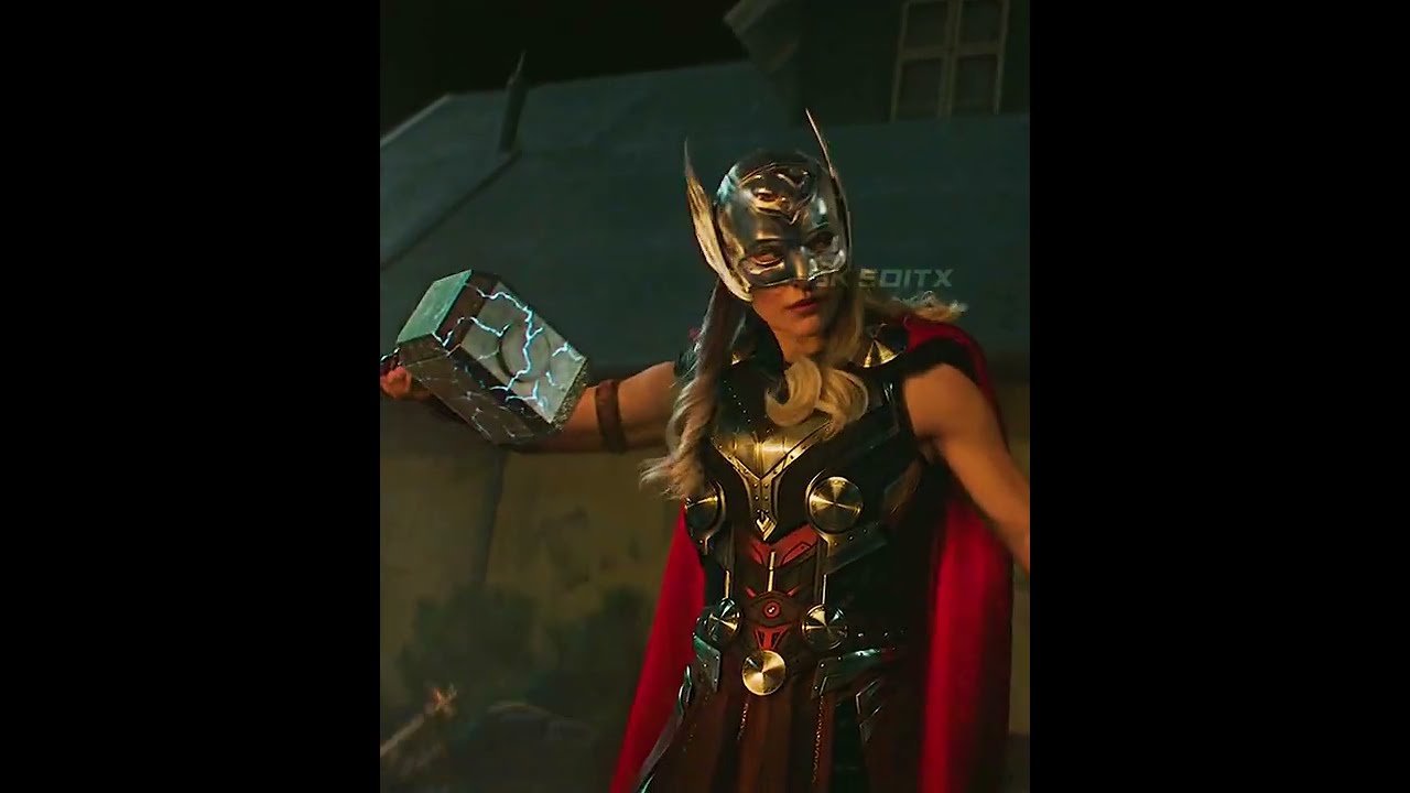 Jane Foster Became Mighty Thor 🔥💯🔥💯 - YouTube