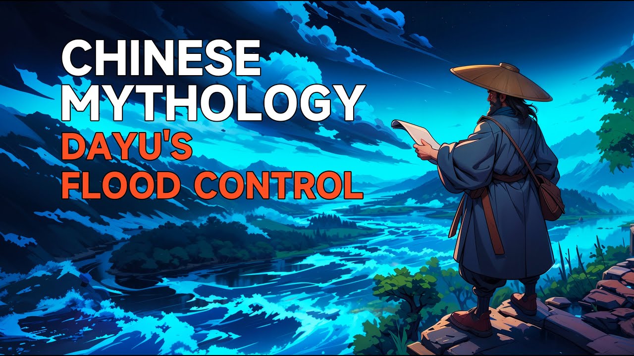 Chinese Mythology: Dayu Controlling Floods - YouTube