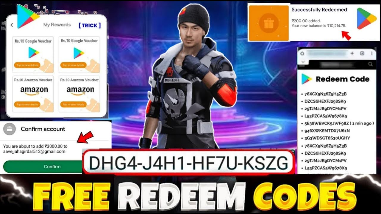 Free Redeem Code App | Best App For Google Play Redeem Code | How To ...