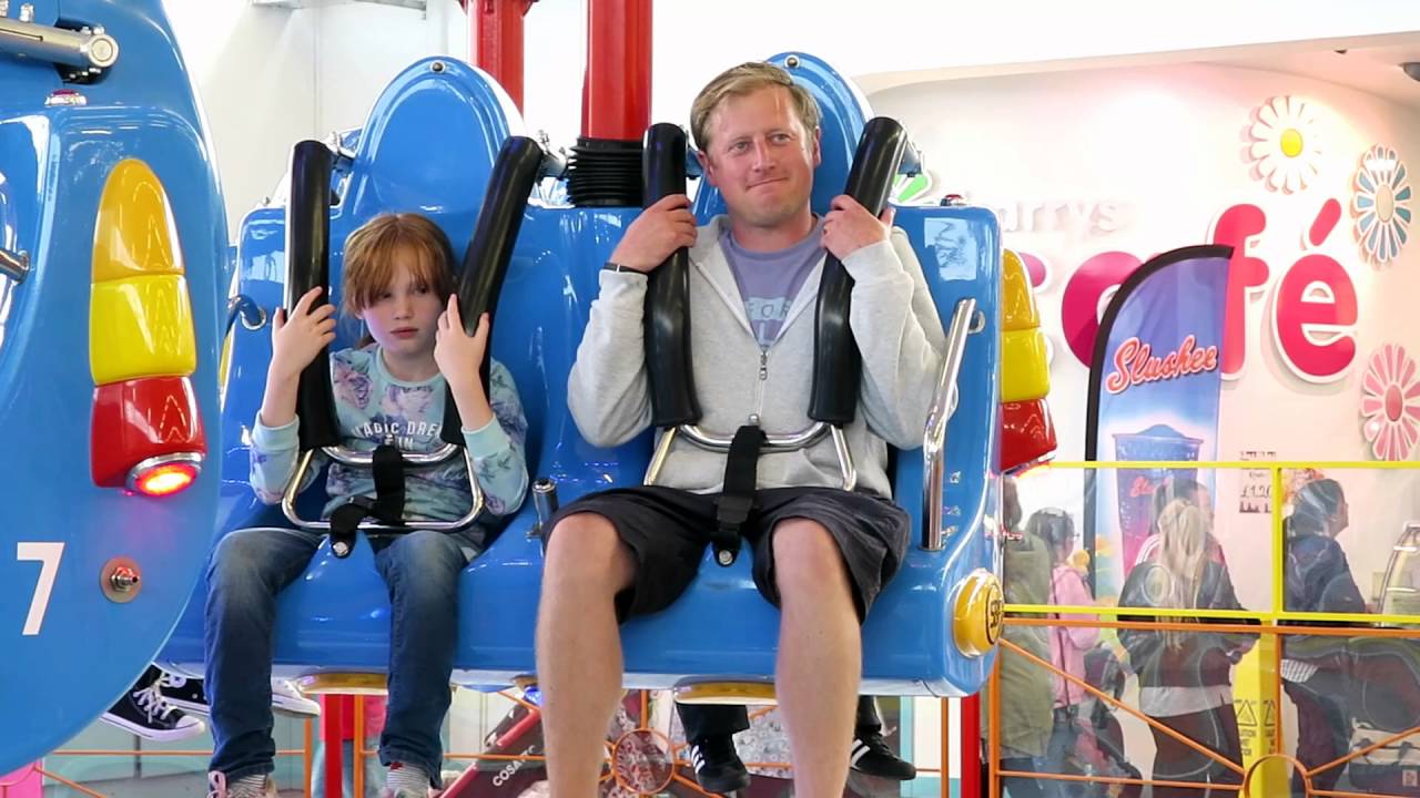 Day out to lovely Portrush Barrys Funfair- August 2016 - YouTube
