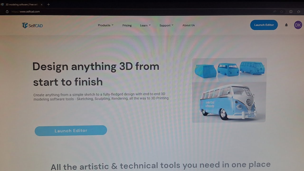 BEST FREE 3D PRINTING DESIGN SOFTWARE! SELFCAD! - YouTube