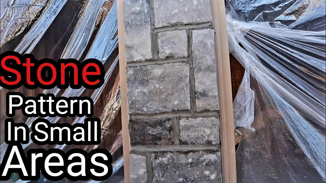 How To Lay Stone Fast In Small Areas, DIY - YouTube