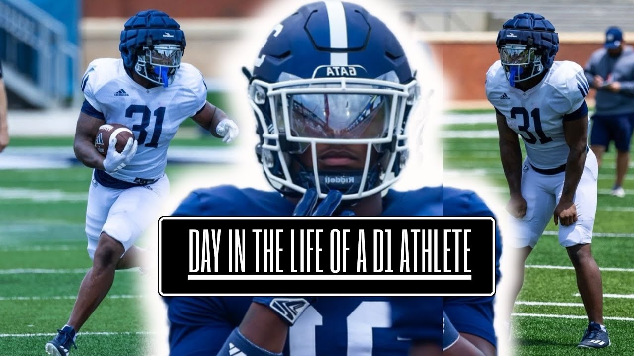 Vlog#1 l Day in the Life of a D1 Football Player - YouTube