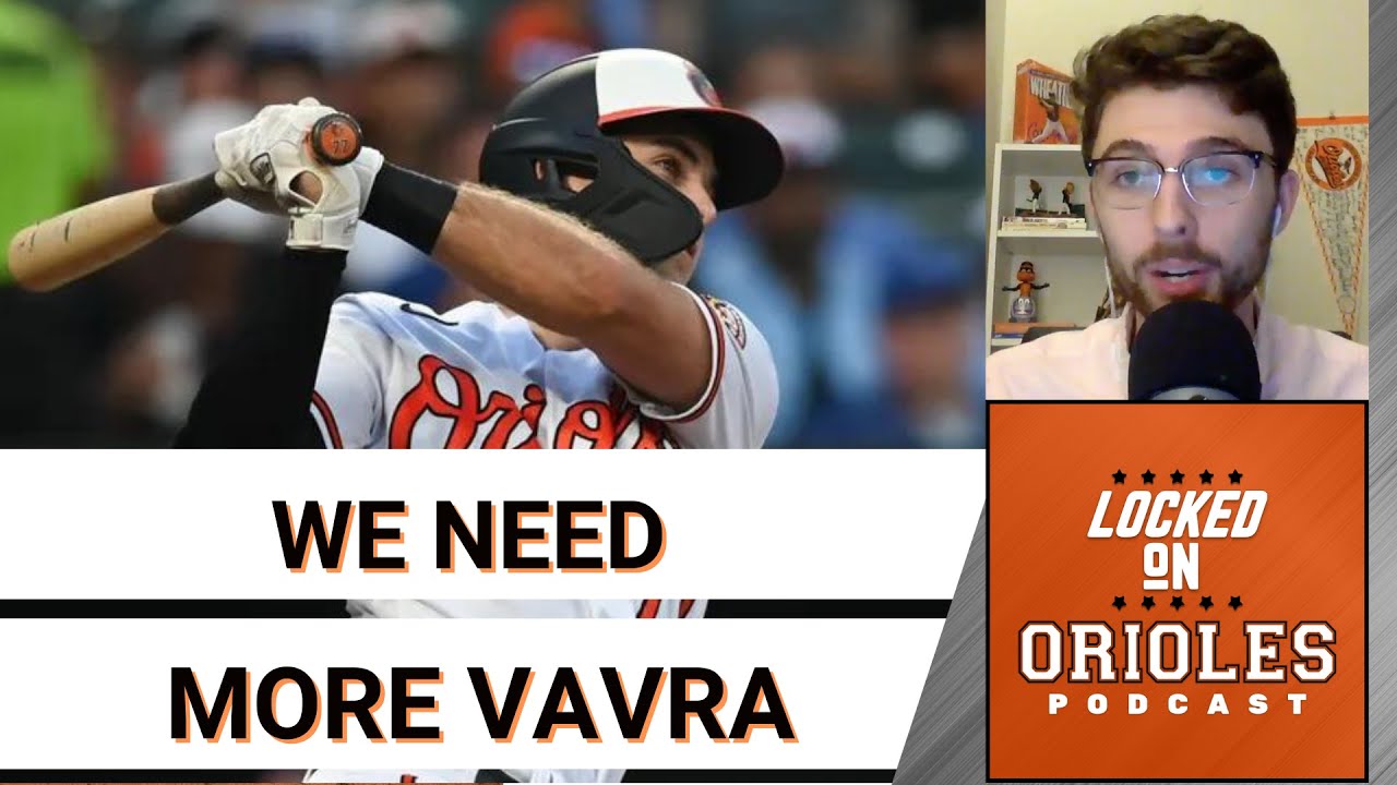 We should be seeing Terrin Vavra and Kyle Stowers in the Orioles lineup ...