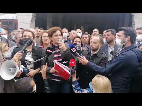 Büyükada İskelesi’nin tahliye edilmemesine ilişkin basın açıklaması