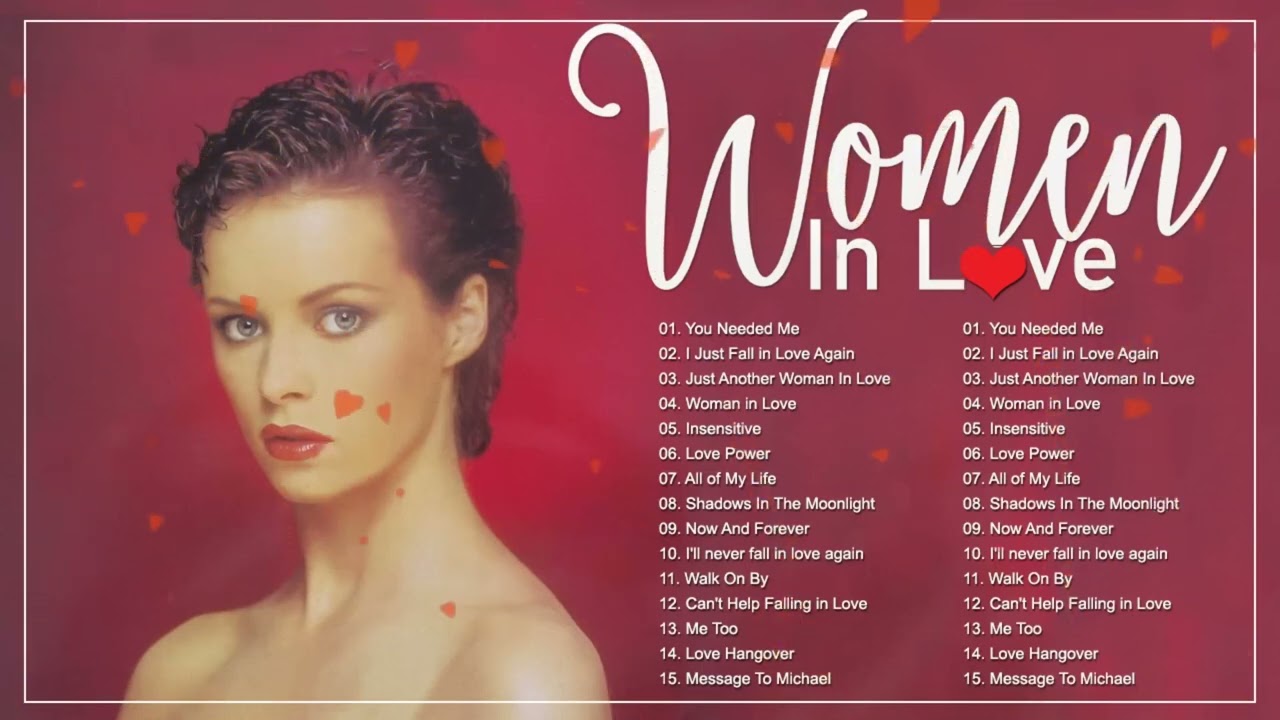 Female Love Songs 💖 Anne Murray, Barbra Streisand, Diana Ross,Dionne ...