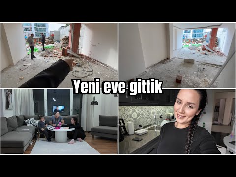 YENİ EVE BAKMAYA GİTTİK-Birlikte evi gezelim-Ne zaman bitecek?-İftar Hazırlığı-Ailece Oyunlarımız