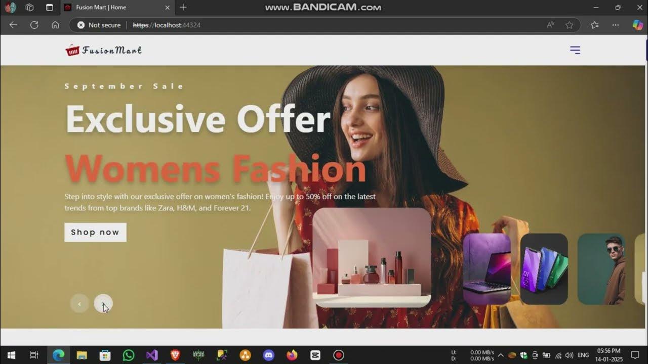 Introducing the FusionMart Project: A Modern ASP.NET MVC Web App - YouTube