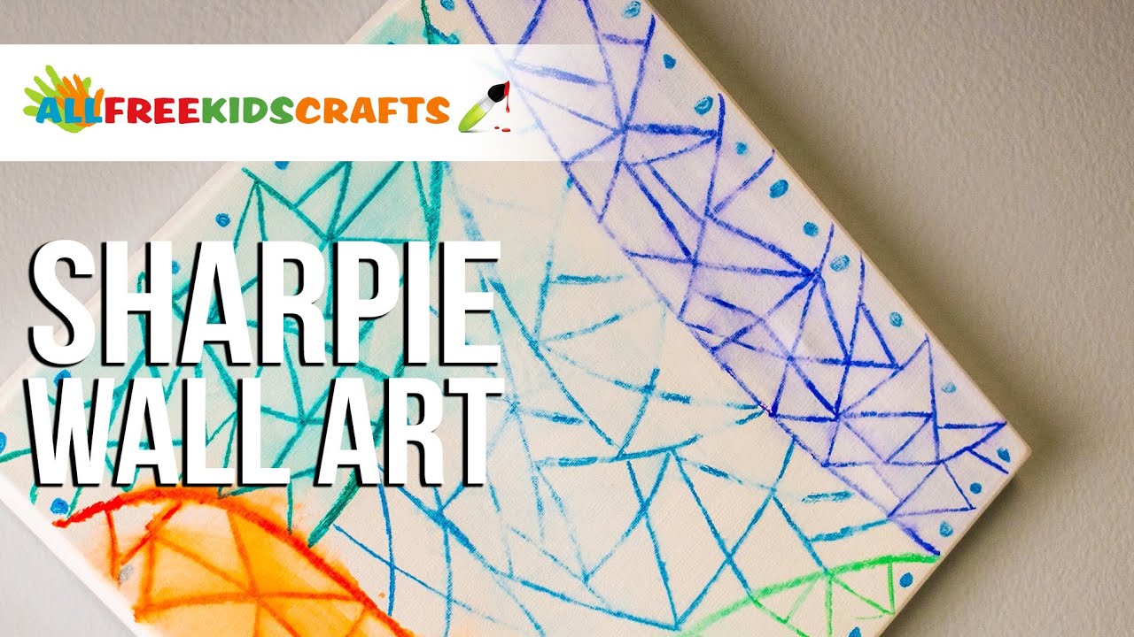 Sharpie Wall Art - YouTube