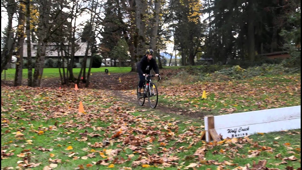 Jumping Cyclocross barriers 2 - YouTube