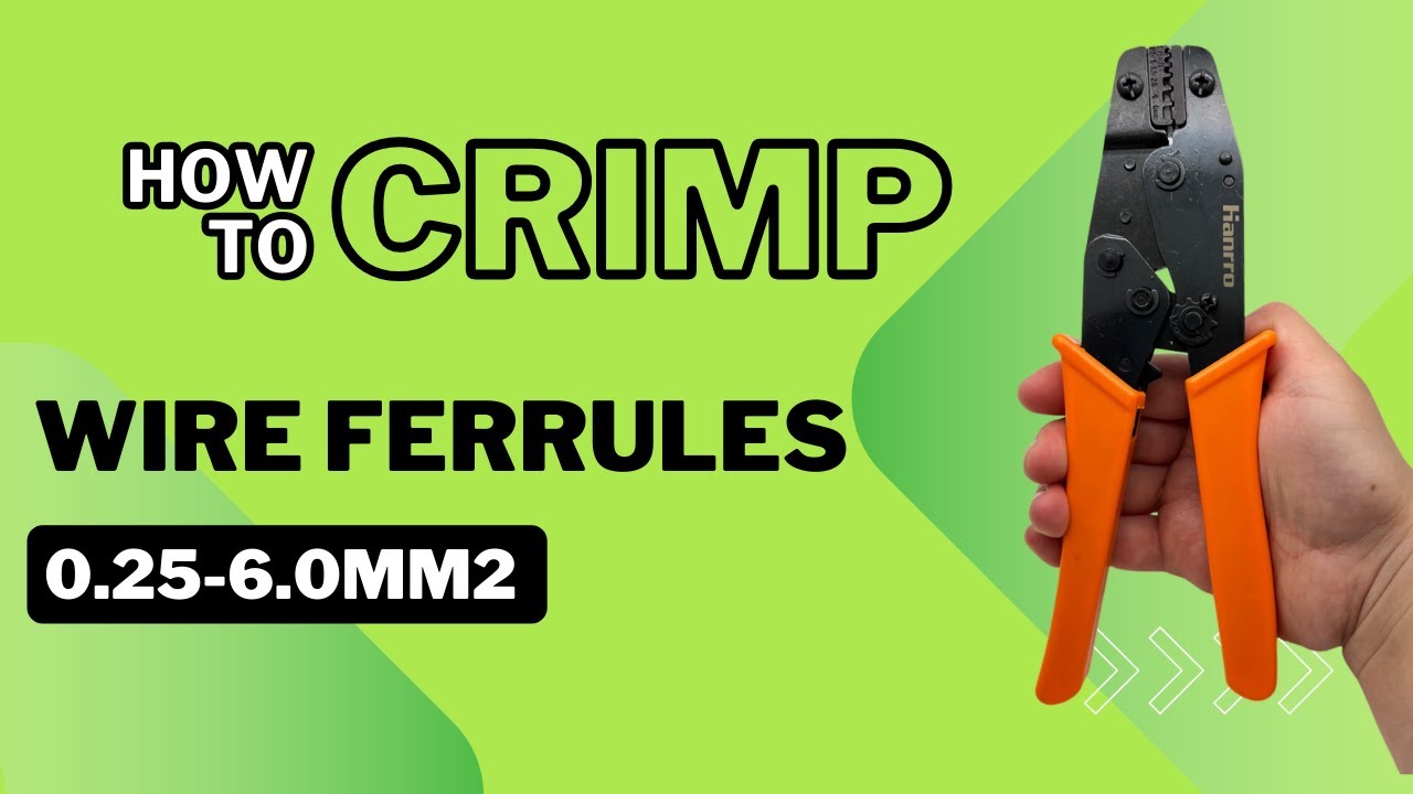 Effortless Wire Crimping: Harnessing the Crimp Ferrule Tool (0.25-6 ...