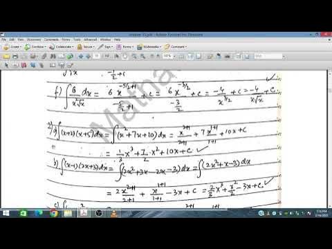 Ex 15.2, Integration of (ax+b)^n functions, Addition Mathematics 4037, IGCSE and O level - YouTube