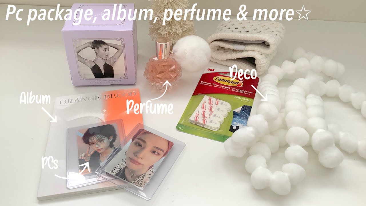 pc package, album, perfume, & more haul !! - YouTube