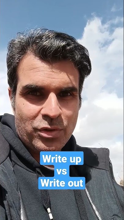 la diferencia entre Write Up y Write Out #aprendeingles #phrasalverbs ...