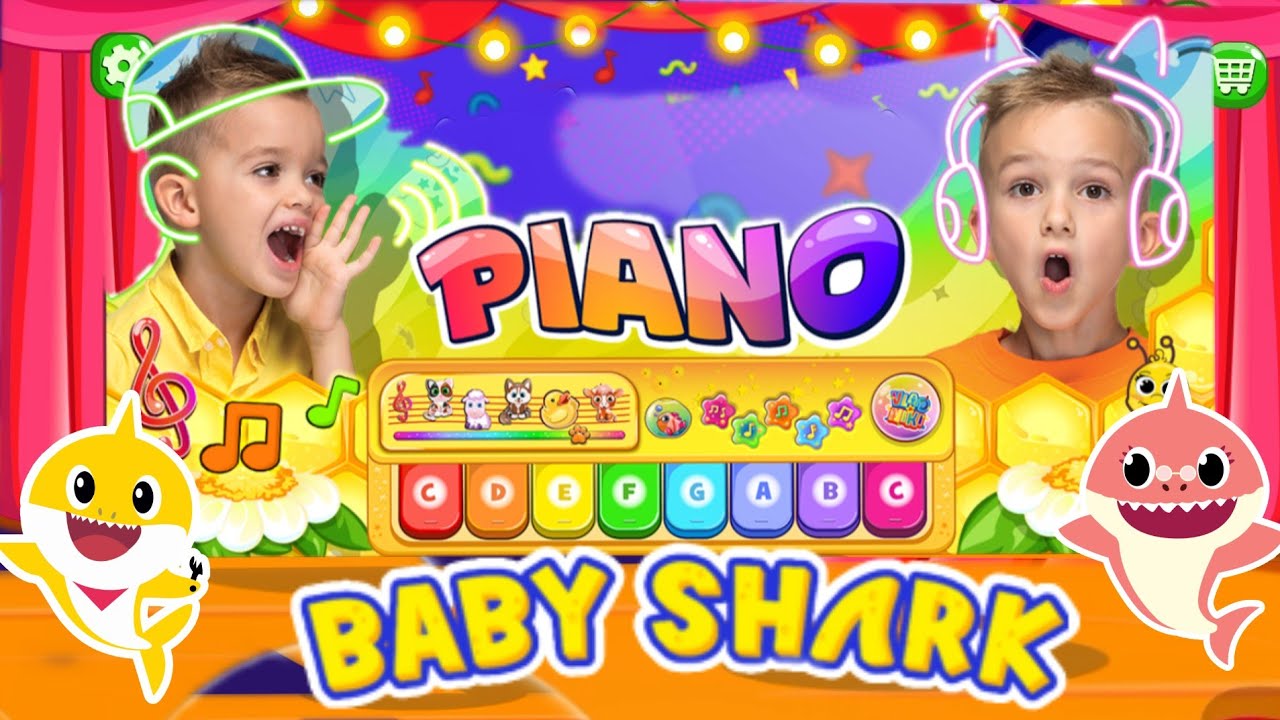 Baby Shark • kids • Vlad e Niki • Piano infantil • Vlad & Niki - YouTube