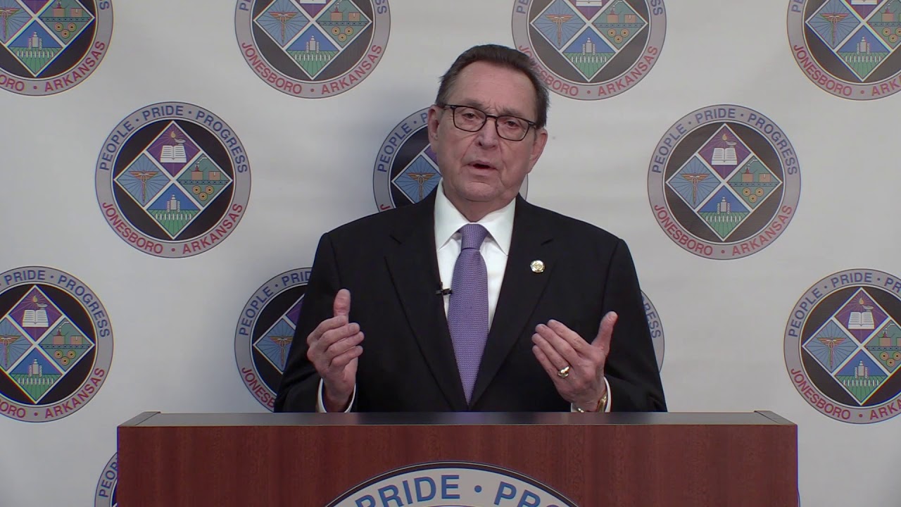 Mayor Harold Perrin's Message to Businesses Concerning COVID-19 - YouTube