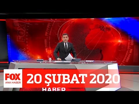 20 Şubat 2020 Fatih Portakal ile FOX Ana Haber
