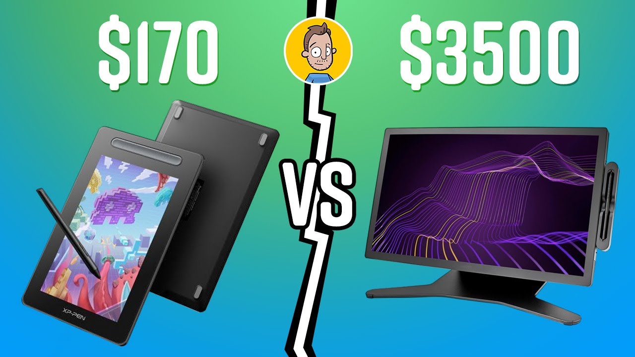 The Cheapest Drawing Tablet VS the Most Expensive - YouTube