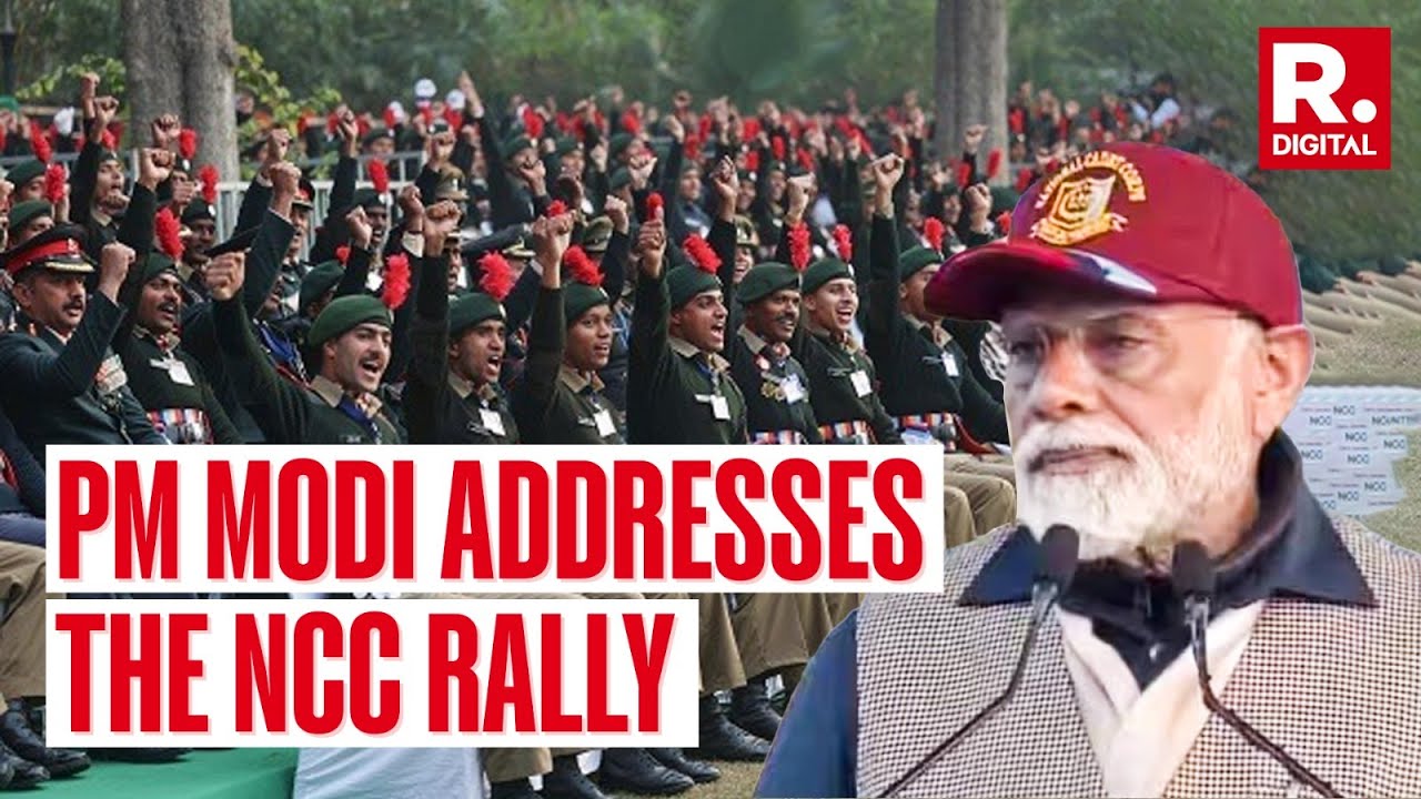 PM Modi Addresses The Annual NCC Rally At The Cariappa Parade Ground ...
