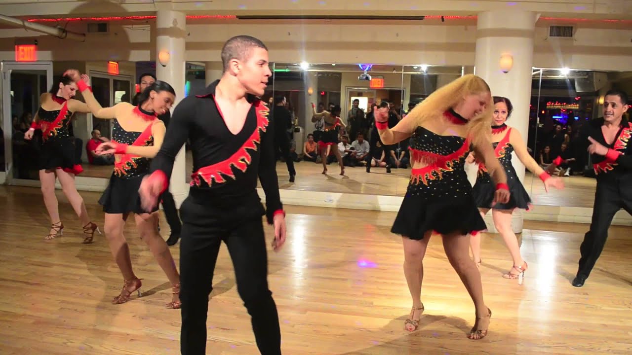 Latin Fever Dance Company at Candela Fridays NYC - YouTube