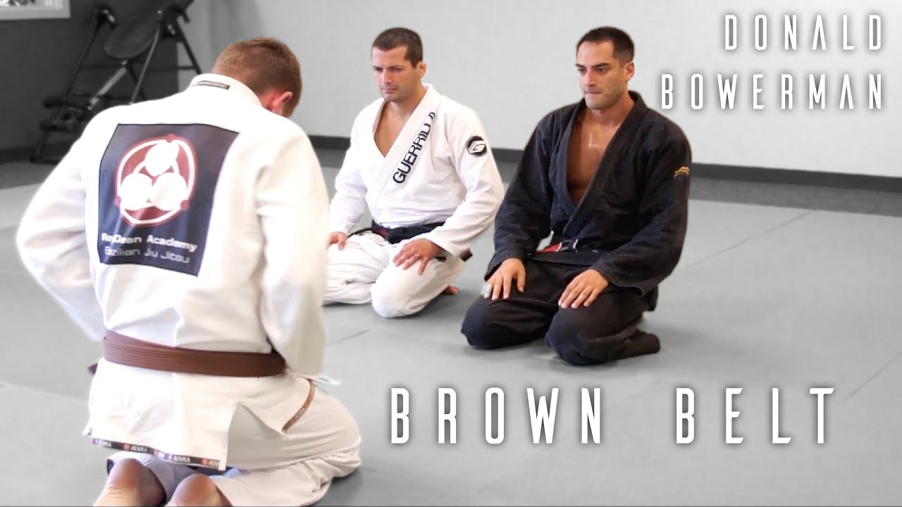 Donald Bowerman Brown Belt | ROYDEAN.TV - YouTube