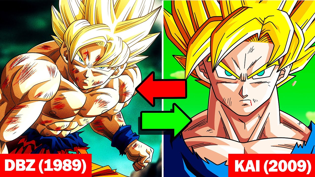 Dragon Ball Z vs Kai: The Ultimate Comparison! (Hindi) - YouTube