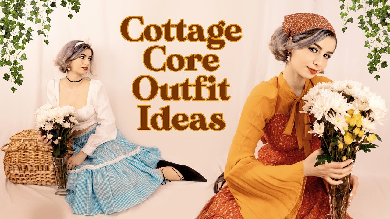 Cottagecore Outfit Ideas Lookbook - YouTube